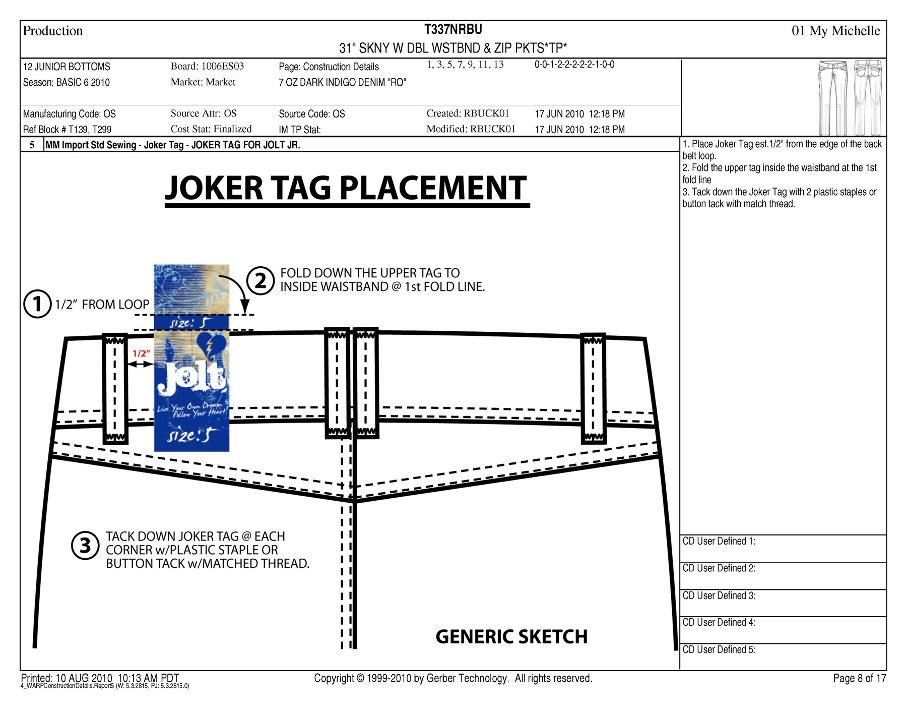 Joker Tag Placement - The Business of Fashion